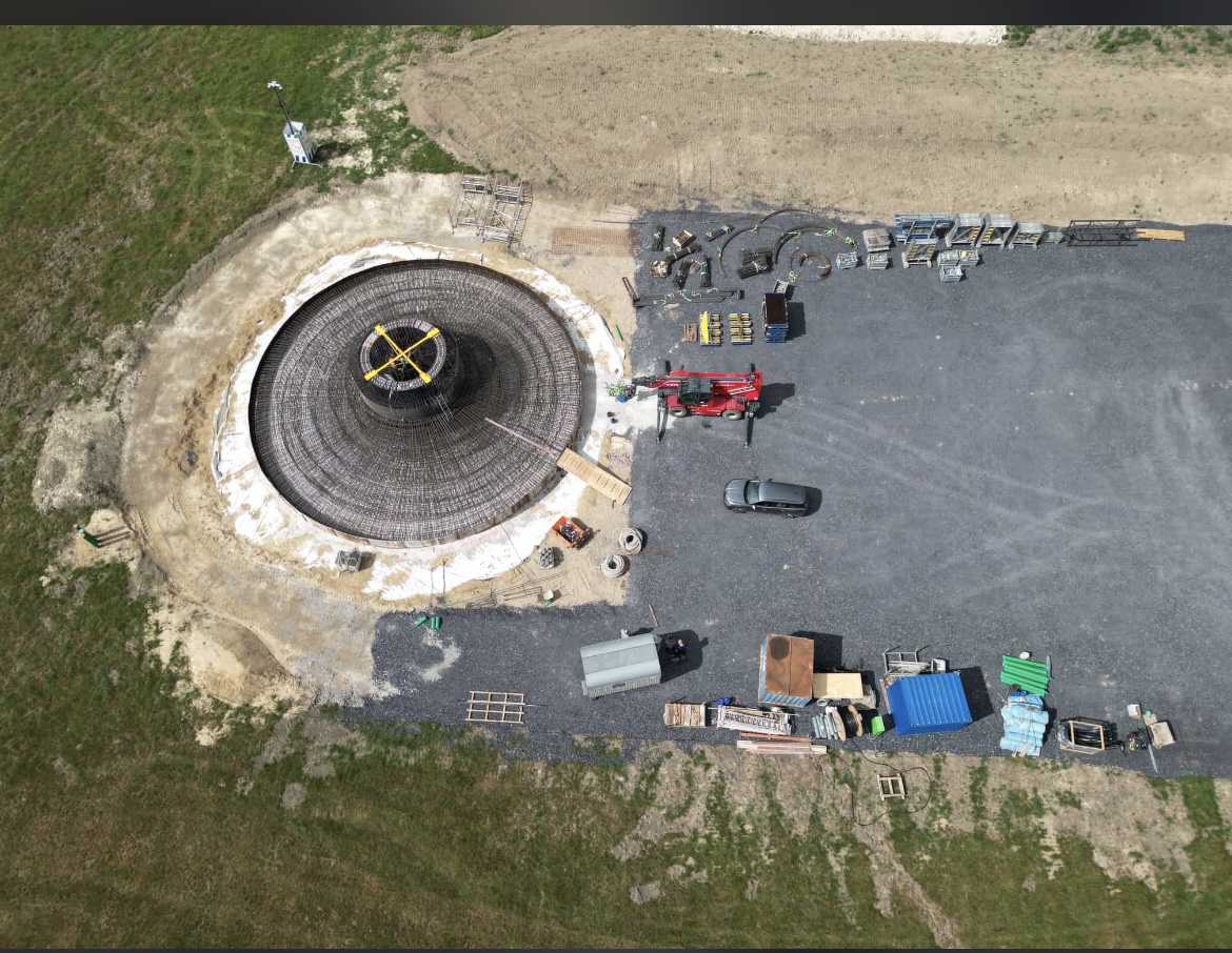 Project Ahrenhorst - Foundation works for the maxcap 141 progressing ...